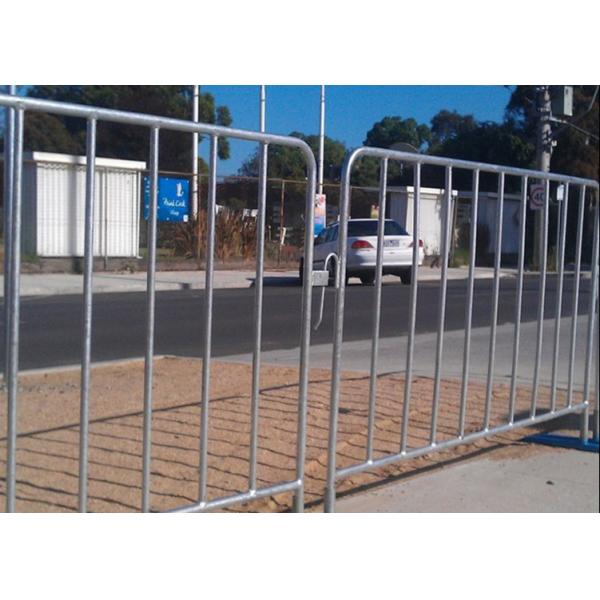 Quality Portable Powder Coated W2.5m Crowd Barrier Fencing for sale