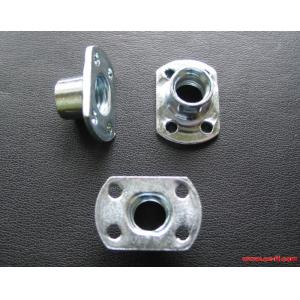Quality Steel Flange Sheet Metal Stamping Parts With Zinc Plating Finish for sale