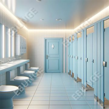 Quality High Pressure Laminate Toilet Partition Wall Easy And Fast Installation Scratch for sale