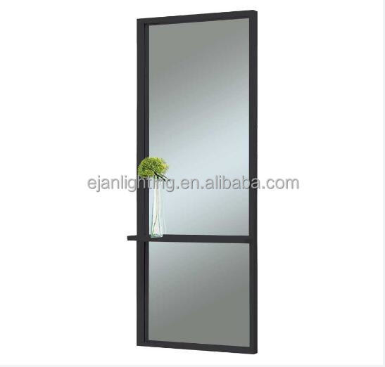 Quality Wood Framed Bathroom Backlit Full Length Mirror With LED Concealed Light And for sale