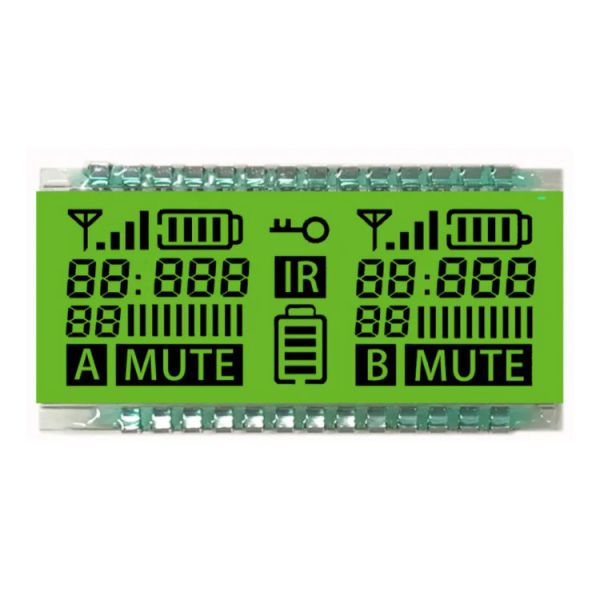 Quality Custom Size 3.0V TN LCD Display Panel Transflective TN LCD Segment Display for sale