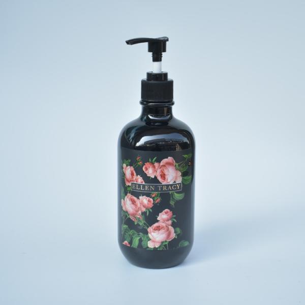 Quality Hot Stamping PET Labeling Shampoo Pump Dispenser Bottle 500ml 16oz for sale