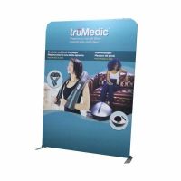 Quality Reusable Backdrop Single Sided Trade Show Banner Stand Ez Tube Graphic Pringting for sale