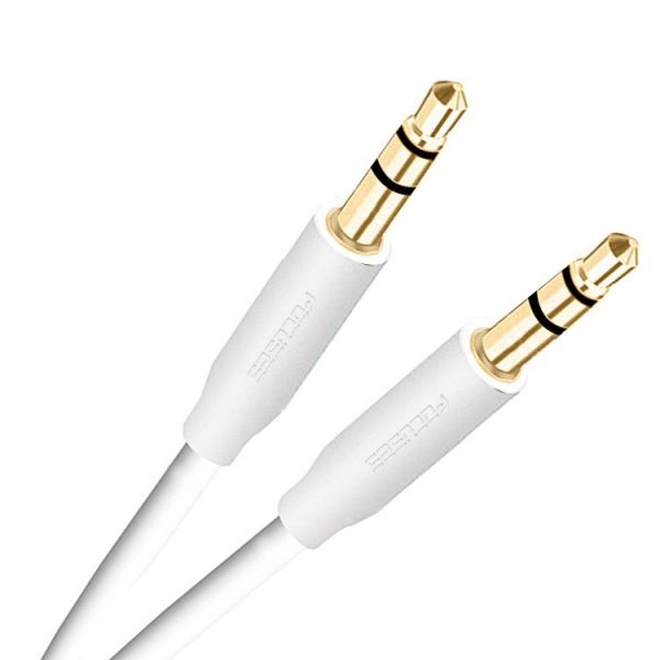 Quality Metallic Protective Stereo Aux Cable Gold Plated 3.5 Mm Audio Aux Cable for sale