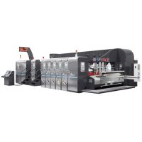 Quality Valco Gluing Corrugated Flexo Printing Machine Automatic For Cardboard And Paper for sale