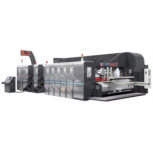 Quality Valco Gluing Corrugated Flexo Printing Machine Automatic For Cardboard And Paper for sale