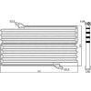 Quality Excavator Air Condition L120E Volvo Condenser 14612261 14645946 14514197 for sale
