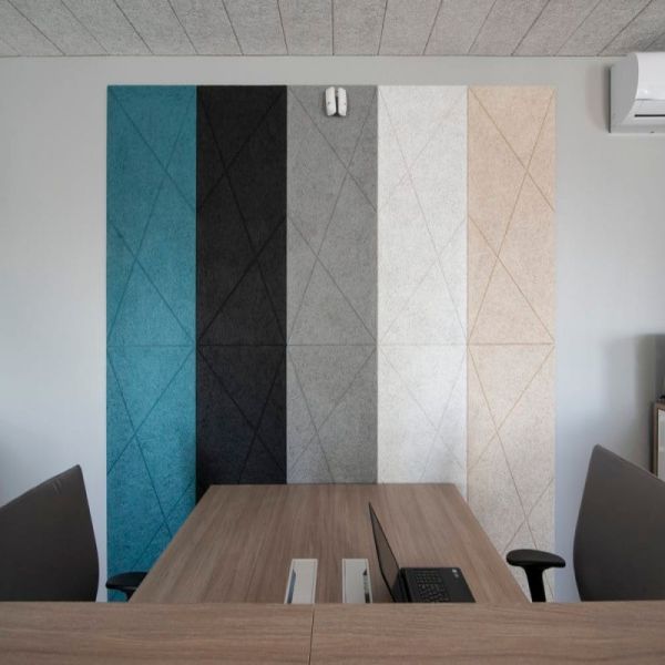 Quality Natural Pure Cementitious 1mm Fiber Width Wood Wool Acoustic Panel for sale