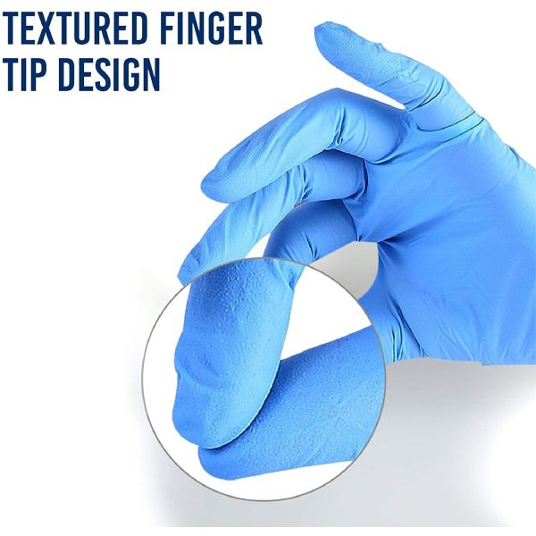 Quality Medical Surgical Disposable Nitrile Gloves Anti Bacterial Powder Free for sale
