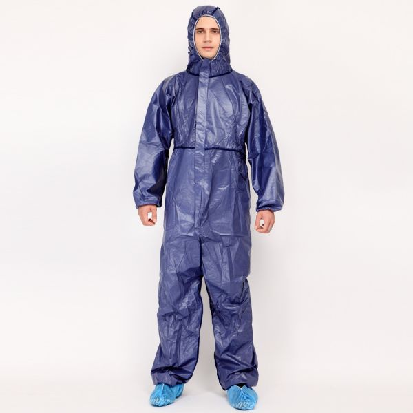 Quality SMMS Breathable Disposable Coveralls , Disposable Work Overalls for sale