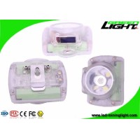 Quality 480mA Miners Cap Lamp Long Working Time With OLED digital screen USB Portable 4 for sale