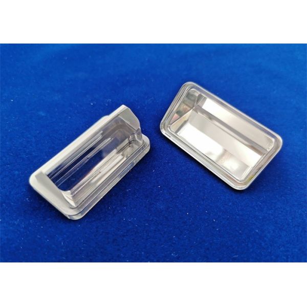 Quality Design / Custom Made OEM / ODM Optical Glass Prism B270 Colorless 52.4x30.1x25.1 HR+AL Coating for sale