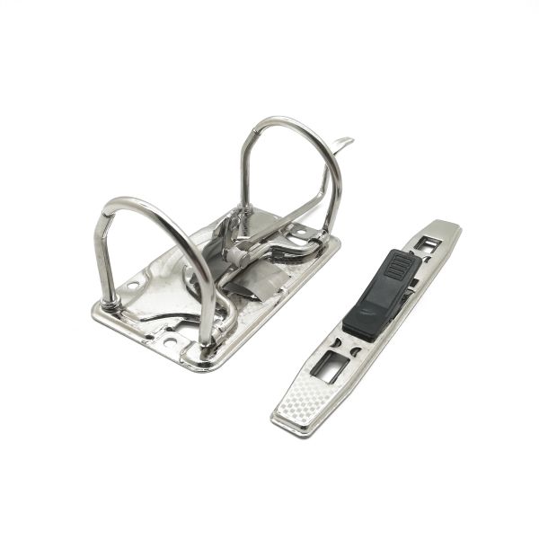 Quality Rectangular Lever Arch Clip 50mm Lever Arch File Locking Clip Silver for sale