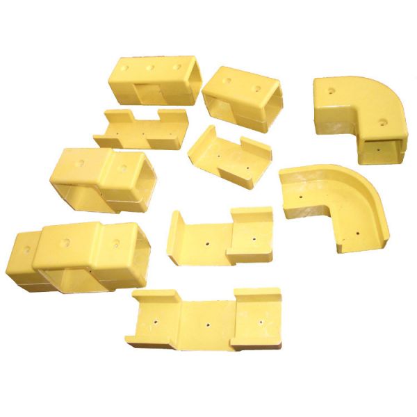 Quality Customizable Options No Rust Fiberglass Reinforced Plastic Pipe Fence And for sale