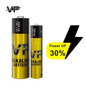 Quality High Energy Density VP Alkaline Battery Aa Lr6 1.5 V 300Mins AM3 OEM ODM Service for sale