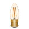 china Instant start COB 60mm C37 4W Edison Bulb LED globe filament