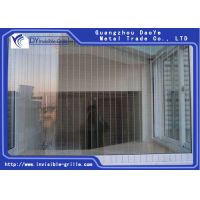 Quality 304 Stainless Steel Wire Fixed Invisible Grille For School / Corridor for sale