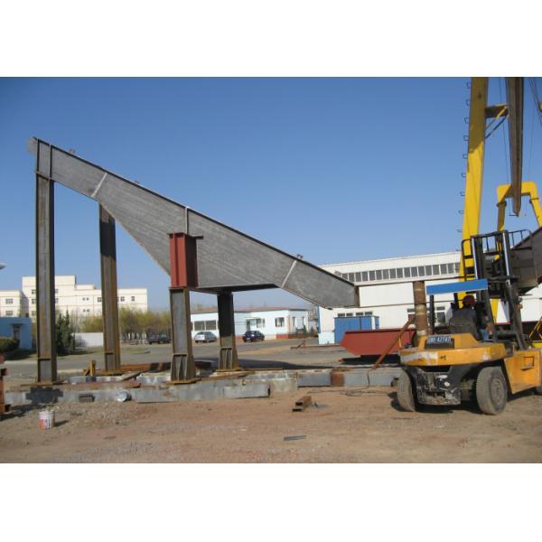 Quality Indian Strong Structural Steel , Bracing Platform Heavy Steel Construction for sale