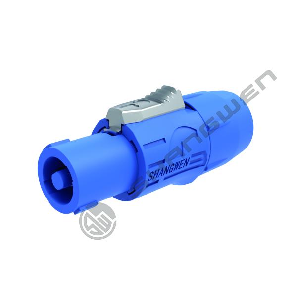 Quality Waterproof D Shape Female Plug Male Socket Metal Shell 4 Pins Loudspeaker for sale