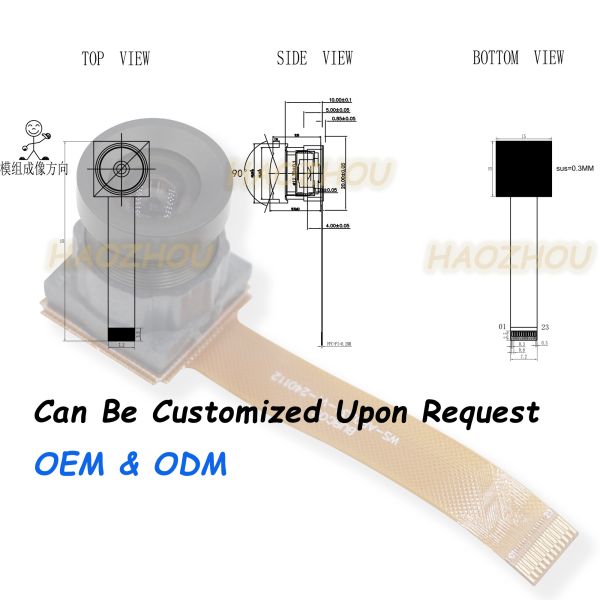 Quality AR0234 120FPS Global Shutter Camera Module 2.3MP Face Recognition MIPI Camera for sale