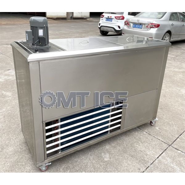 Quality Antiwear Industrial Block Ice Maker Machine Waterproof With GMCC Compressor for sale