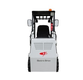 Quality 800kg Electric Skid Steer Loader Hydraulic Articulated Steering 1880kg Weight for sale