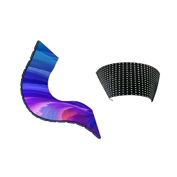 Quality P0.9 4K/8K Flexible Led Display Screen Flexible Digital Display for sale