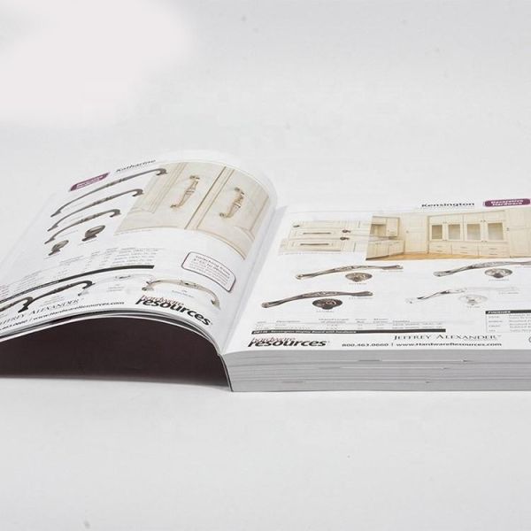 Quality Softcover Custom Paperback Book Perfect Binding With Dividers Tabs for sale