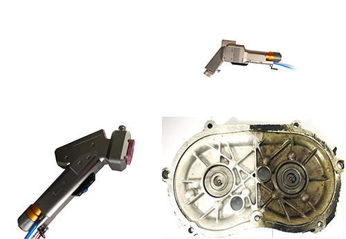 Quality 2000w Industrial Laser Cleaning Head , Rust Removal Laser Gun Handheld for sale