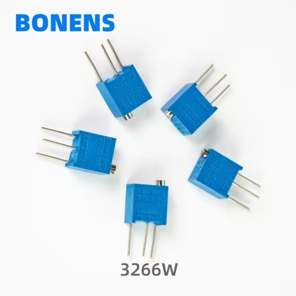 Quality 3266W 1k Ohm  Metallic Glass Glazed Precision Multiturn Trim Potentiometer 3266 Variable Resistor for sale