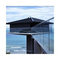 China Modern Laminated Glass Balustrade CCC Tempered Glass Staircase factory