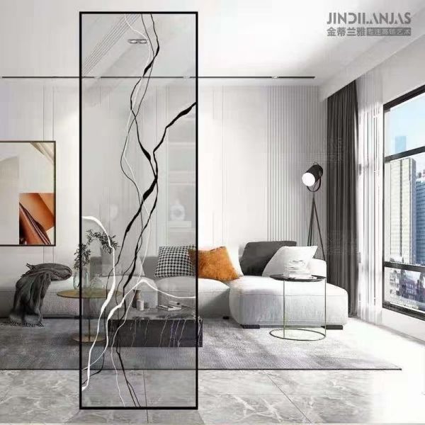 Quality Customizable Decorative Digital Printing Glass For Wall for sale