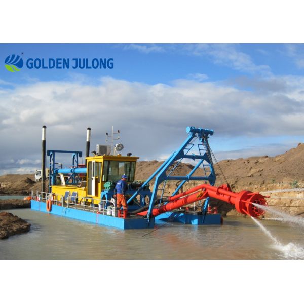 Quality JULONG Small Sand Dredger Jet Suction Dredger With High Quality For River for sale