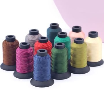 Quality Sample of Eco-Friendly Boho 210D Polyester Thread for Hand Woven Sewing Machine for sale