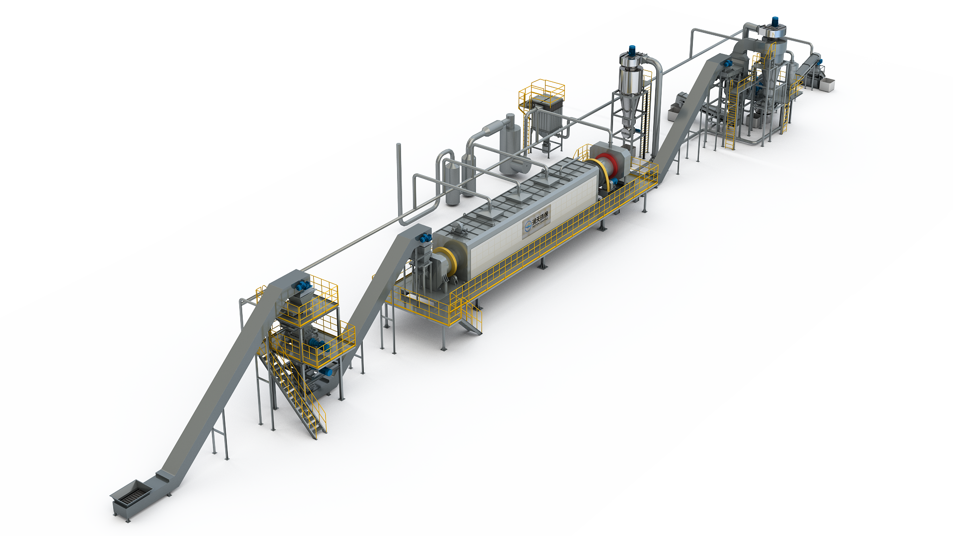 Waste Lithium Battery Recycling System for Resource Recovery