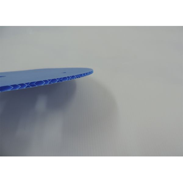 Quality Blue 4x8 Corrugated Plastic Sheets 500gsm Waterproof for sale