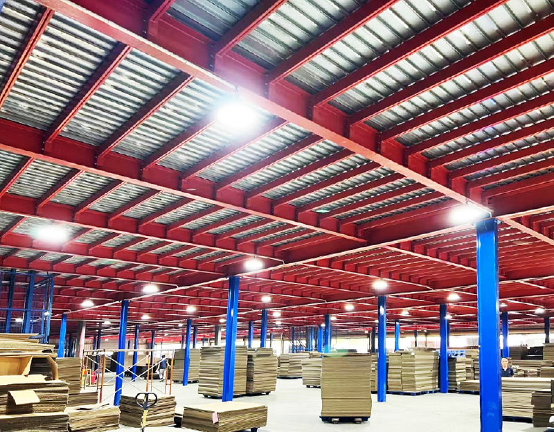 Steel Structure Garret Mezzanine Building 