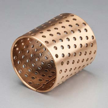Quality Wrapped Perforated Bronze Bushing CuSn8 Material for sale