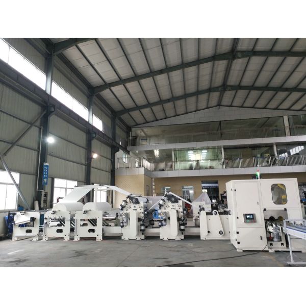 Quality Full Automatic Good Quality Kitchen Towel Paper Machine Production Line for sale