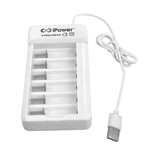 Quality 6 slots AAA AA Cell Rechargeable Battery Charger 1.2v Nimh battery charger for sale