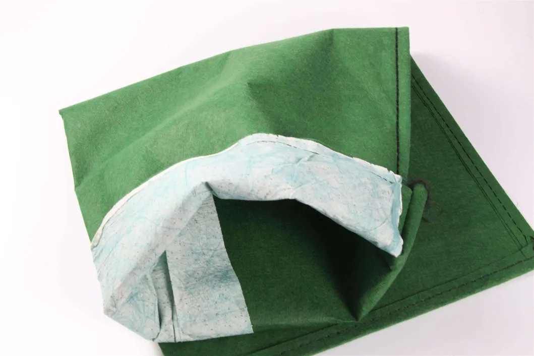 Nonwoven Geobag Polyester/PP Geobag for Slope Protection and Grass Dam to Protect Ecological Environment