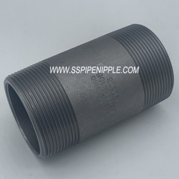 Quality Standard Black Steel Pipe Nipple 2 