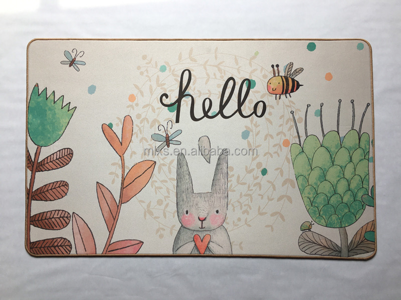 Minglu BFM-031 floor mat Office Floor Mat New fashion High quality Suede Fabric floor mat