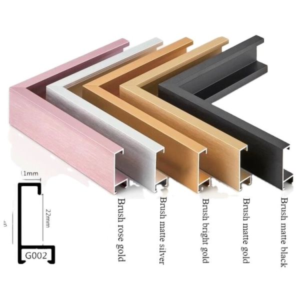 Quality Mirror and Photo Picture Frames with Aluminum Frame in a Range of Color for sale