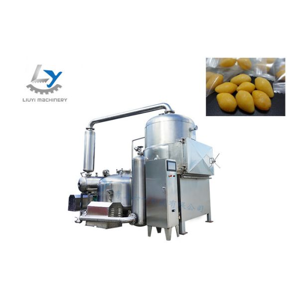 Quality Fruit Chips / Potato Chip Fryer Equipment Keeping Food Original Flavor And Nutrition for sale