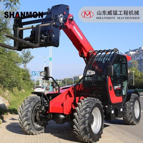 Quality 3 Ton Telehandler In Construction Works Energy Saving High Efficiency for sale
