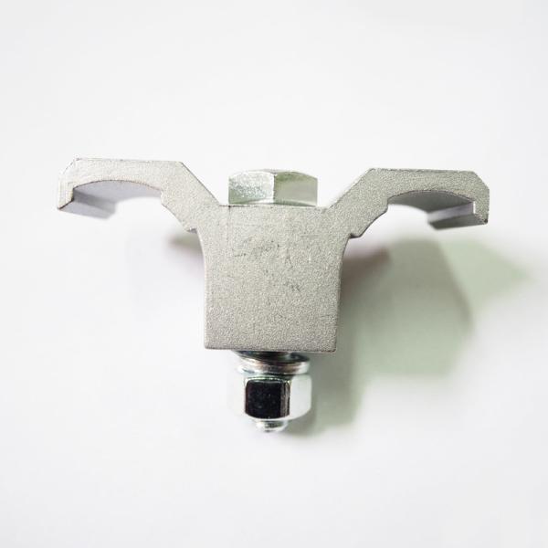 Quality DYE28-01 Castor Wheel Mounting Base Wheel Support Bracket For Lean Rack System for sale