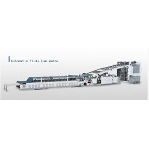 Quality Flute Automatic Packing Machine / Lamination Paper Machine With Spring Blade for sale