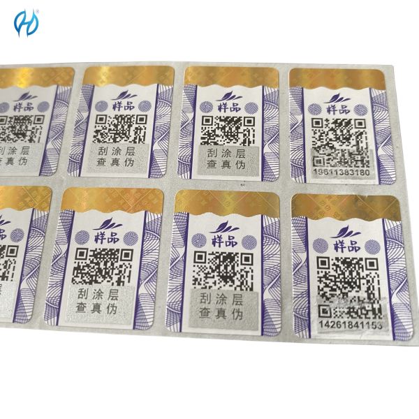 Quality Customizable Anti Counterfeiting Sticker for Packaging Solutions for sale