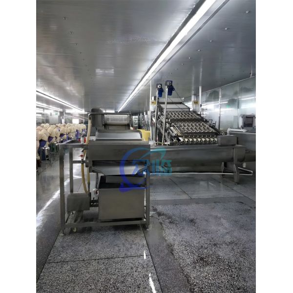Quality Practical Shrimp Peeling System 3KW Multifunctional For Shell Cleaning for sale